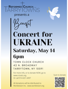 Church to hold benefit concert for Ukrainian relief - Reformed Church ...