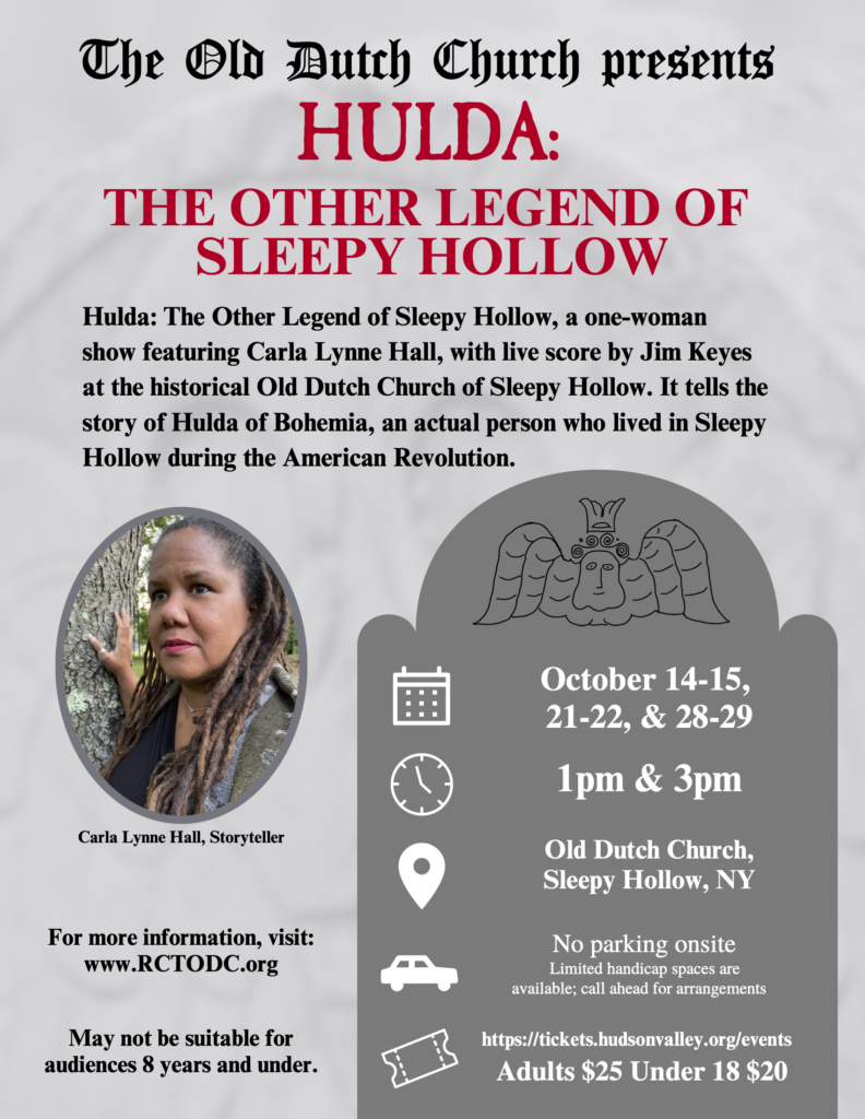 Hulda - The Other Legend of Sleepy Hollow - Reformed Church of the ...